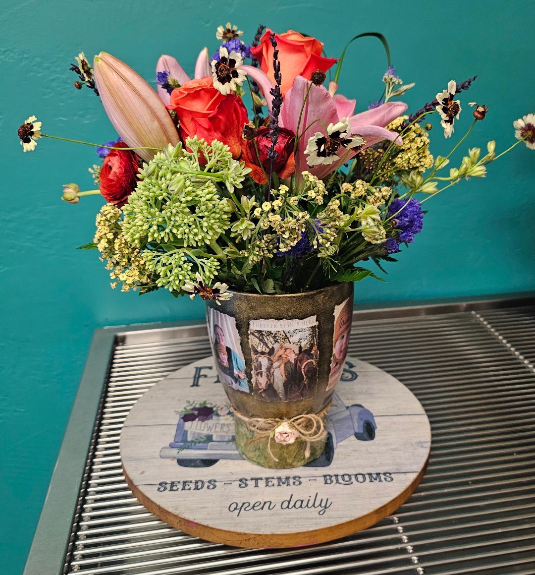 Legacy Vase - Flowers By Taby